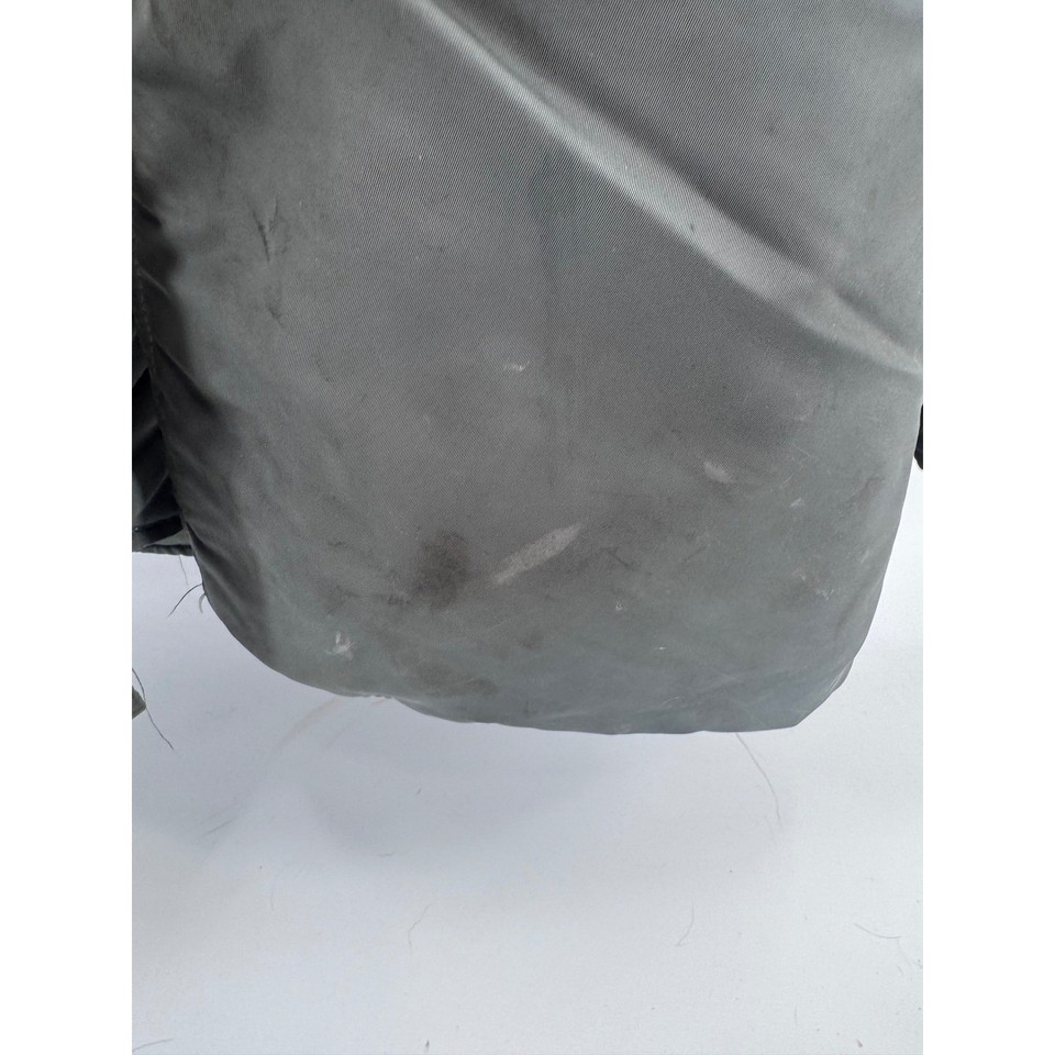 US Air Force Air Crew Heavy Attached Jacket N3B Spec Small Gray Vintage ...