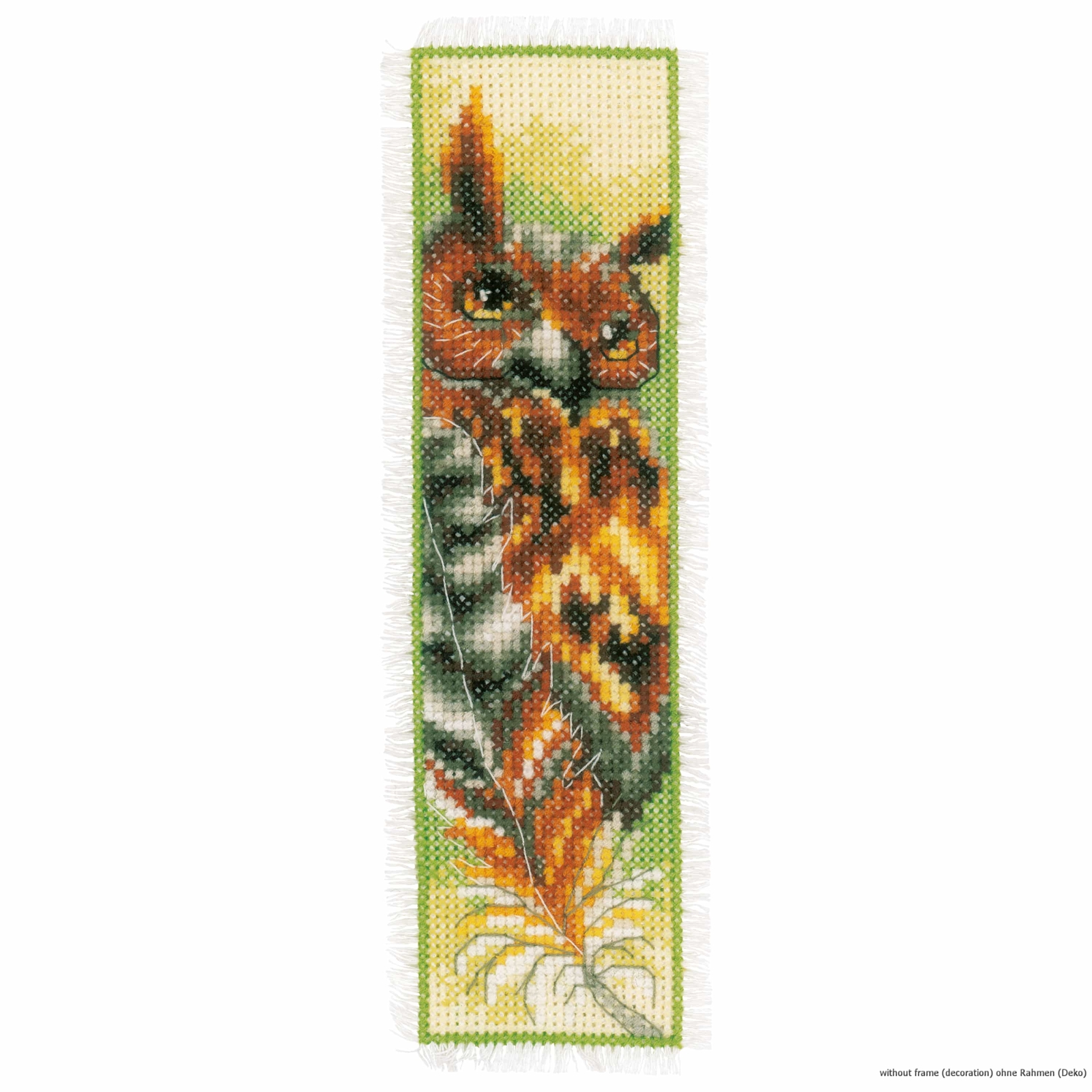 Vervaco Bookmark cross stitch kit "Eagle & owl set of 2", counted, DIY ...