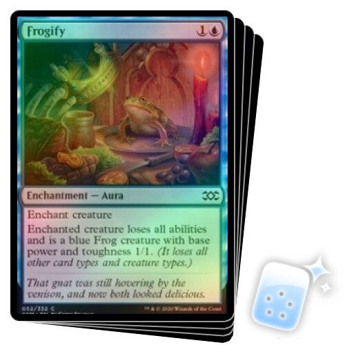 FOIL FROGIFY X4 Double Masters Magic MTG MINT CARD | eBay