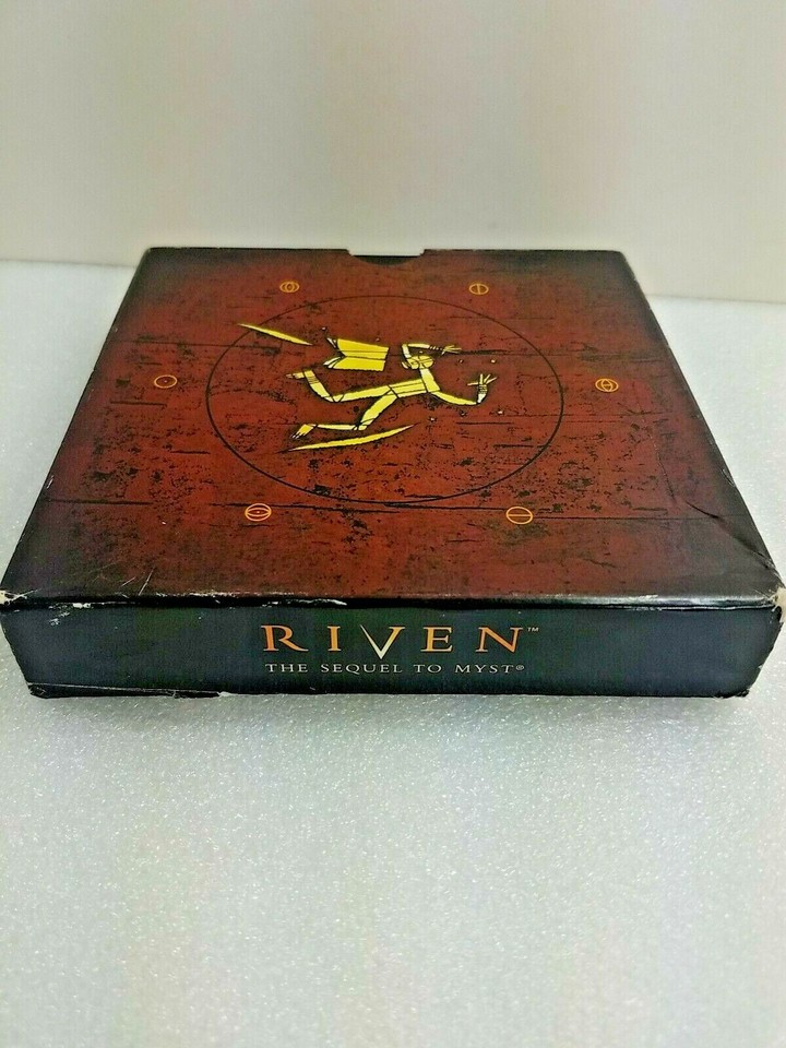 Riven The Sequel To Myst ~PC/Mac Video Game ~1997 ~5 (Flawless) Discs ...