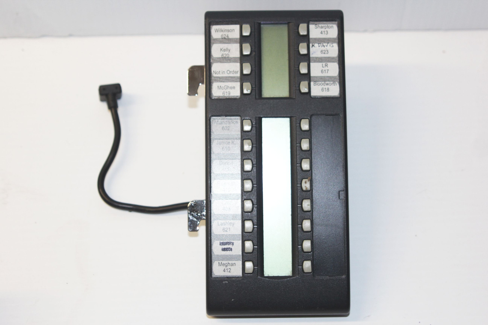 Nortel NT8B29AAAAE6 T24 KIM Key Indicator Module DSS Module Meridian ...