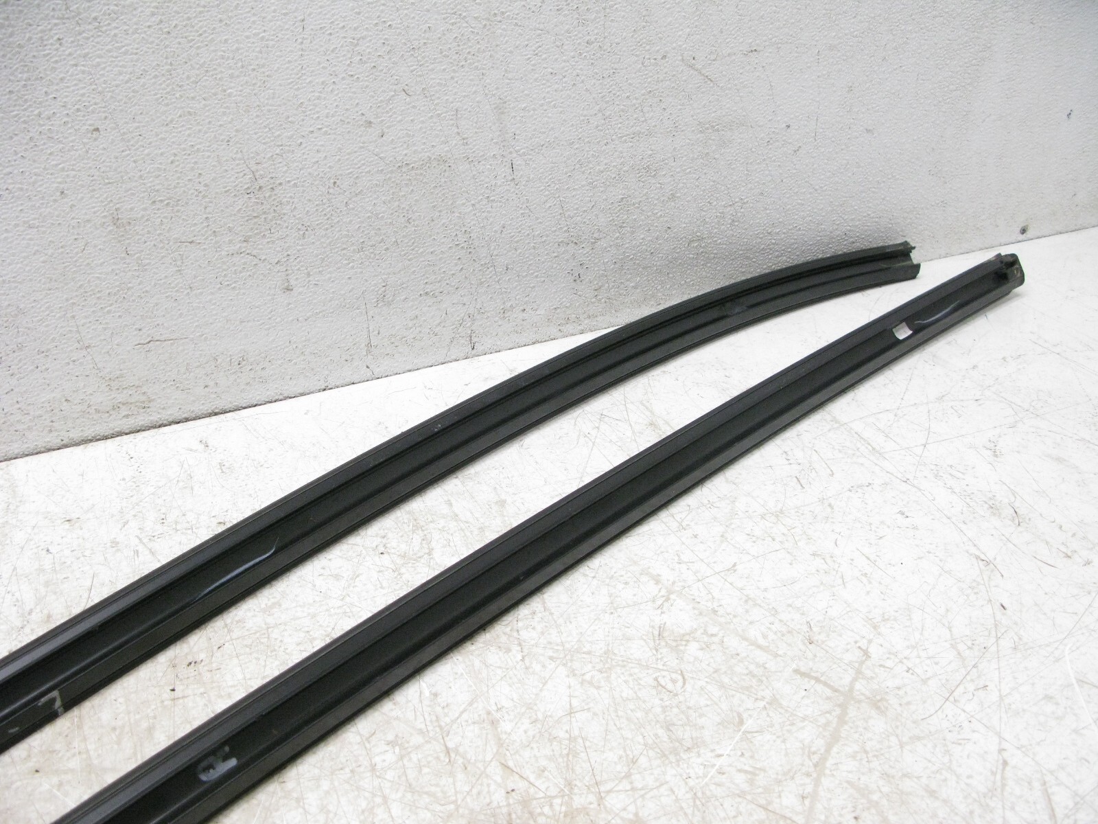 08-14 BMW E71 X6 M SPORT ROOF TOP RAIL RACK MOLDING TRIM OEM LEFT RIGHT ...