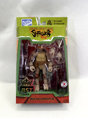 TMNT Shredder in Hell Zombie Michelangelo Glow In Dark Figure Macys ...