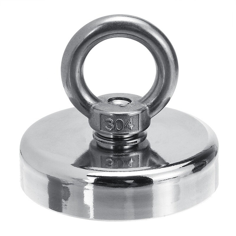 Super Strong Magnet Fishing Search Round Neodymium Magnets NdFeB Pull ...