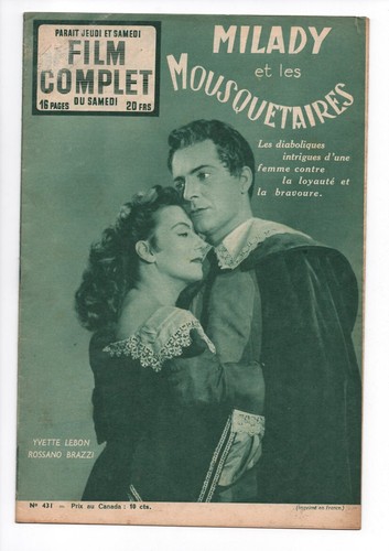 FILM COMPLET N° 431 Yvette LEBON Rossano BRAZZI J.R. CAUSSIMON Anna ...