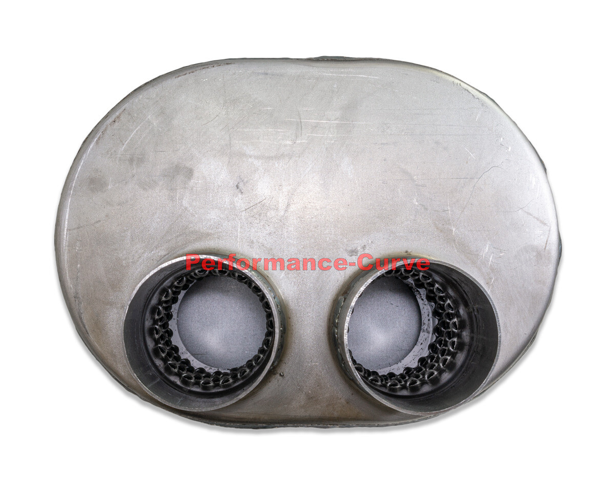 Heavy Duty Truck Muffler Dual 3" / Dual 3" - FLO-PRO 2505 GM HD 6.0L 8 ...