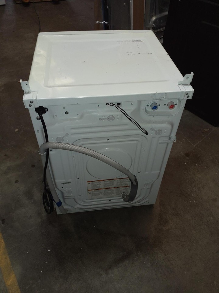 GE GFW148SSMWW Frontload Washer with Steam, 2.4 Cu. Ft. Capacity, White ...