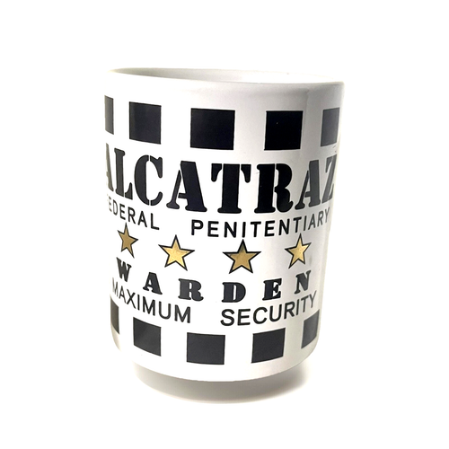 Alcatraz Federal Penitentiary Coffee Mug Warden Maximum Security ...