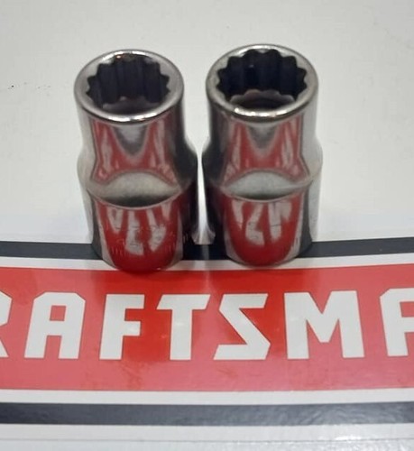 CRAFTSMAN 12MM 13MM 1/2Dr 12Pt Standard Socket G2-44235 - G44234 USA | eBay