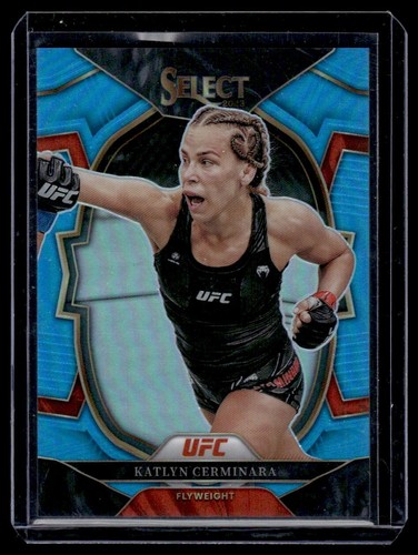 KATLYN CERMINARA 2023 SELECT UFC LIGHT BLUE PRIZM SP # 117/249 PANINI ...