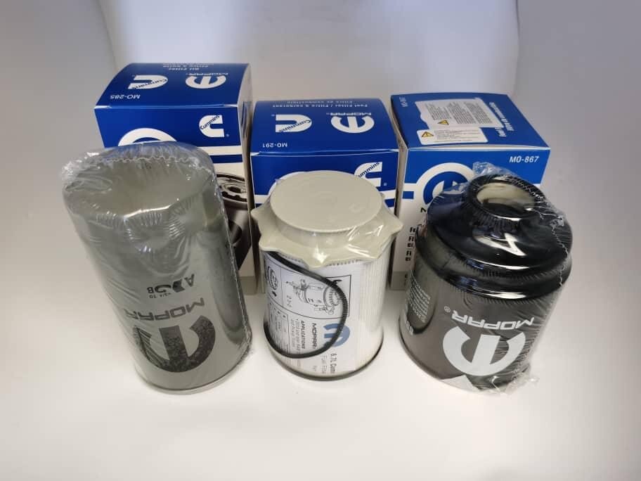 NJ🚚 13-18 RAM 2500 3500 4500 5500 6.7L DIESEL OIL FUEL FILTER KIT MOPAR ...