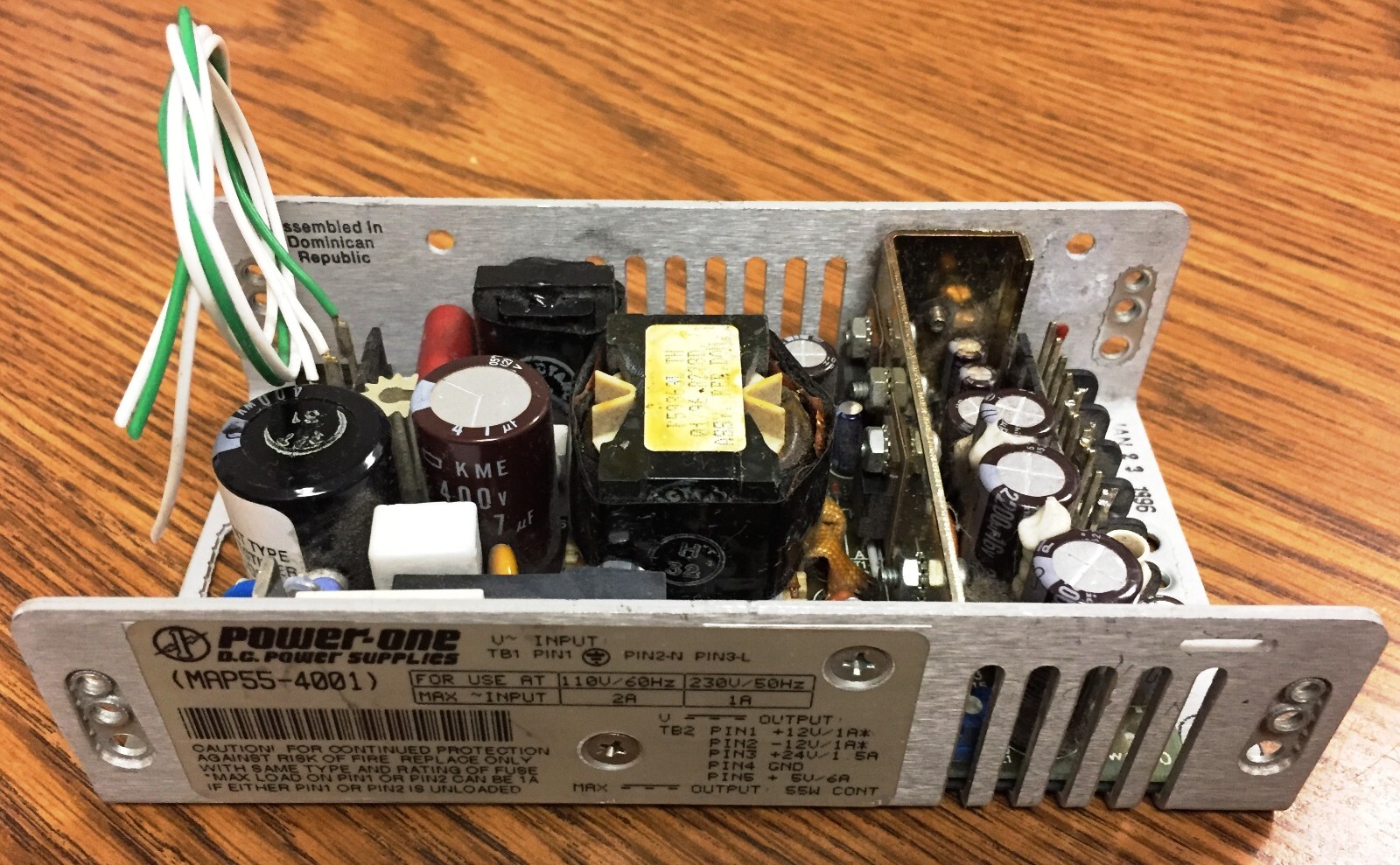 Power One MAP55-4001 Multiple Output Power Supply | eBay