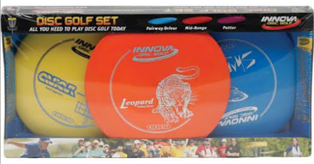 Brand New Innova Disc Golf Starter Set 3 Discs Driver Mid-Range Putter ...
