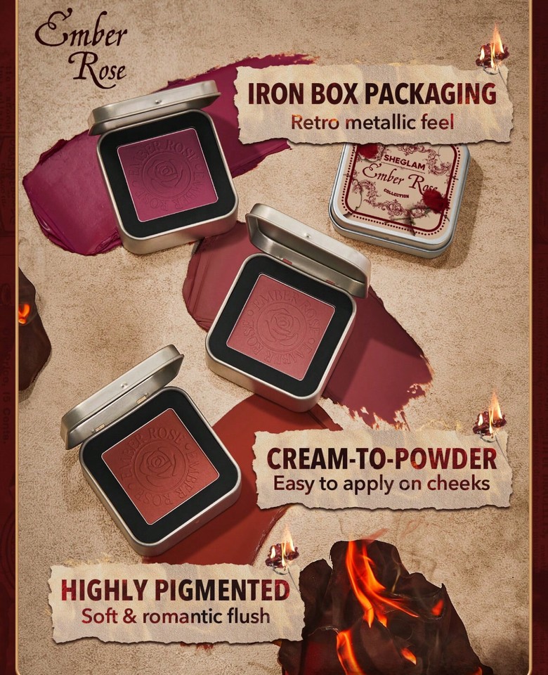 EMBER ROSE X Sheglam 13 pcs MAKEUP FULL COLLECTION LIGHT-UP GIFT BOX ...