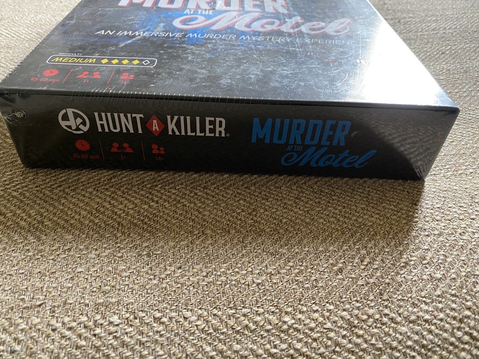 Hunt A Killer Murder at The Motel Mystery Game New And Sealed! Great ...