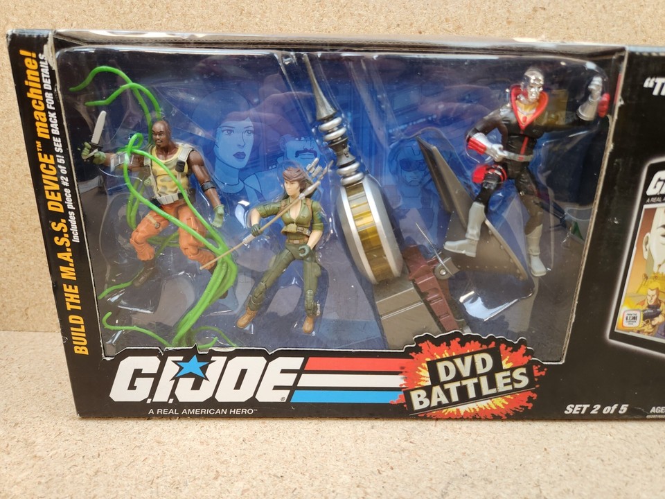 GI Joe 25th Anniversary DVD Battles Mass Device set 2/5 Weather ...