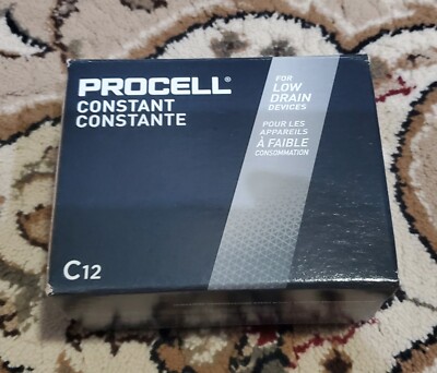 2 Duracell Procell Alkaline Batteries C 12/Box PC1400 | eBay