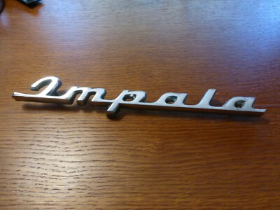 Vintage 1958 1959 Chevrolet Impala Emblem Trunk | eBay