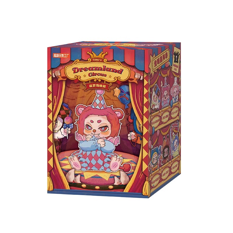 Timeshare Cino's Dreamland Circus Series 6.3" Blind Box Plush Action ...