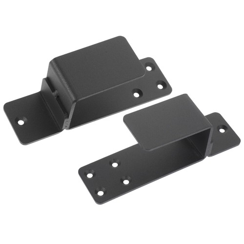 2pcs Door Mount Brackets U Bracket Sliding Bar Support Holder Barn Door ...