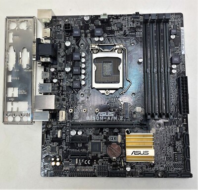 Motherboard ASUS B150M-A/M.2 LGA 1151 DDR4 Support USB C I/O Shield ...
