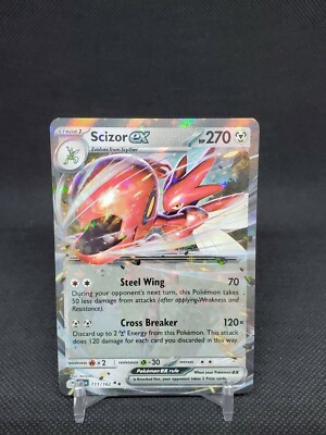 Scizor ex 111/162 Temporal Forces Double Rare NM Pokemon Card | eBay