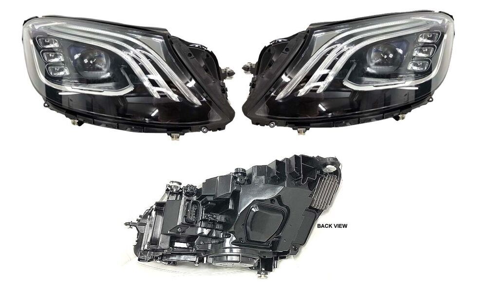2014-2017 Mercedes-Benz S550 S63 LED Headlight New Style S-Class ...