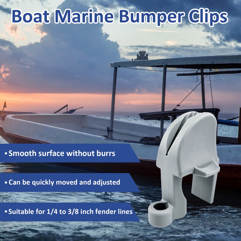 Boat Fender Clips Pontoon Hangers Fender Clips for Docking Boat Hangers ...