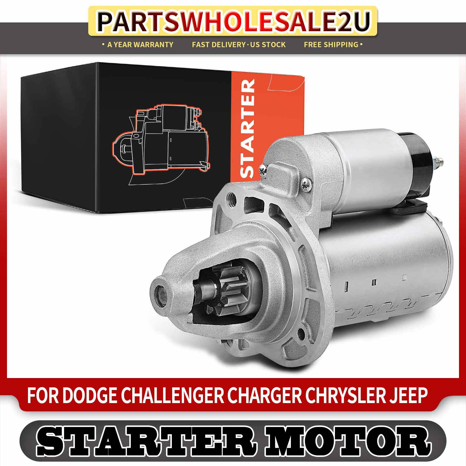 Starter Motor for Dodge Challenger Jeep Wrangler JK Ram Chrysler 1.3kW ...