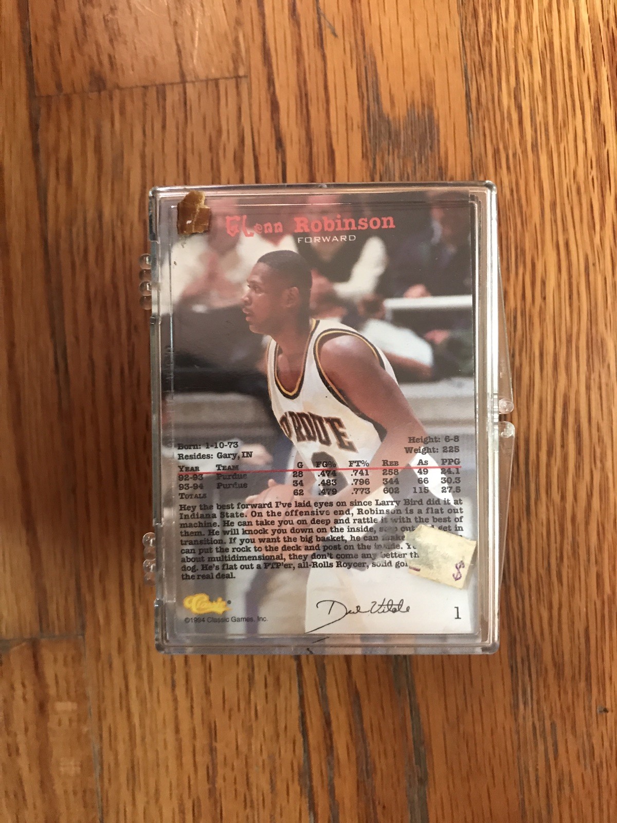 1994 Classic Games College Basketball Cards ALL 100 Set + 5 ...