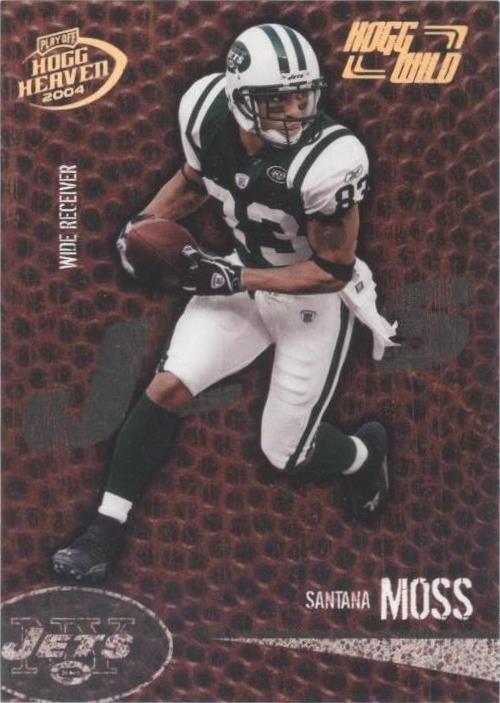 2004 Playoff Hogg Heaven - Santana Moss #69 Hogg Wild /250 for sale ...