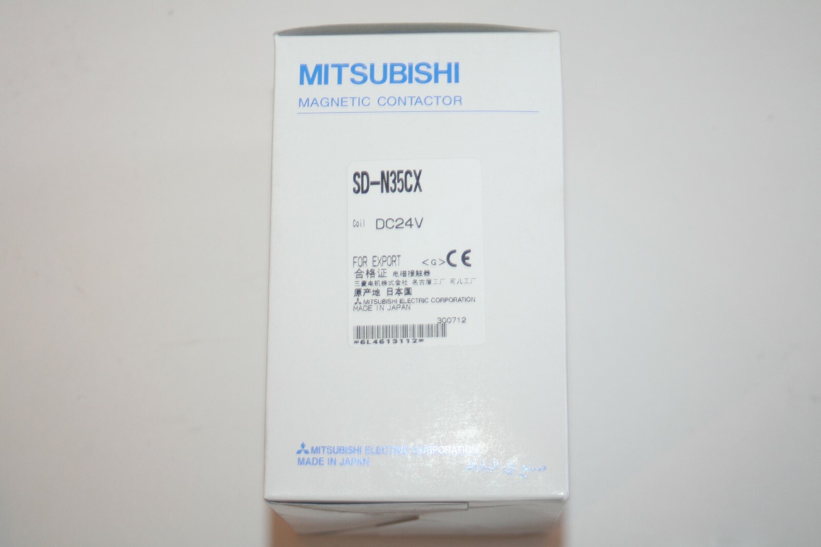 MITSUBISHI Electric Sd-n35cx Magnetic Contactor Dc24v Coil for sale ...