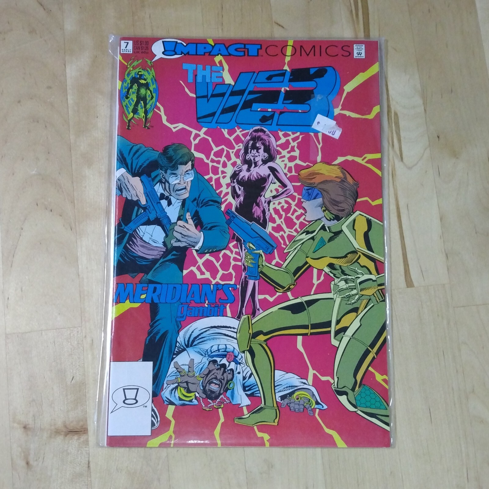 DC Comics Impact Comics The Web High Society Issue #7 Early April 1992 ...