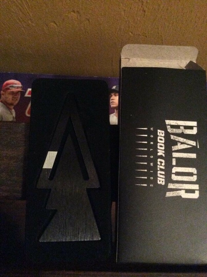 WWE Slam Crate Finn Balor Book Club Bookmark with Case | eBay