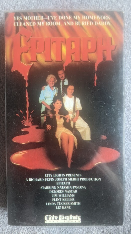 BRAND NEW Epitaph 1986 SOV Slasher Horror VHS City Lights Rare Cult ...