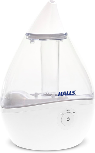 X HALLS Droplet Ultrasonic Small Air Humidifiers for Bedroom and Office ...