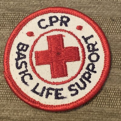 Estate Find: CPR Basic Life Support Patch | eBay