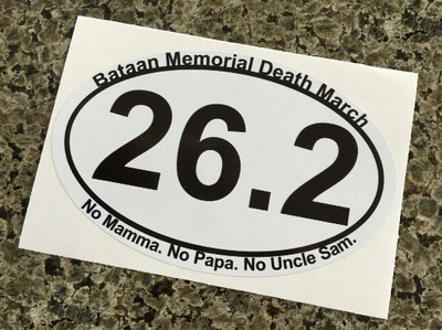 6 - Bataan Memorial Marathon Death March Sticker | eBay