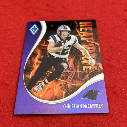 2021 Panini Phoenix - Heat Wave Christian McCaffrey #8 Purple /125 for ...