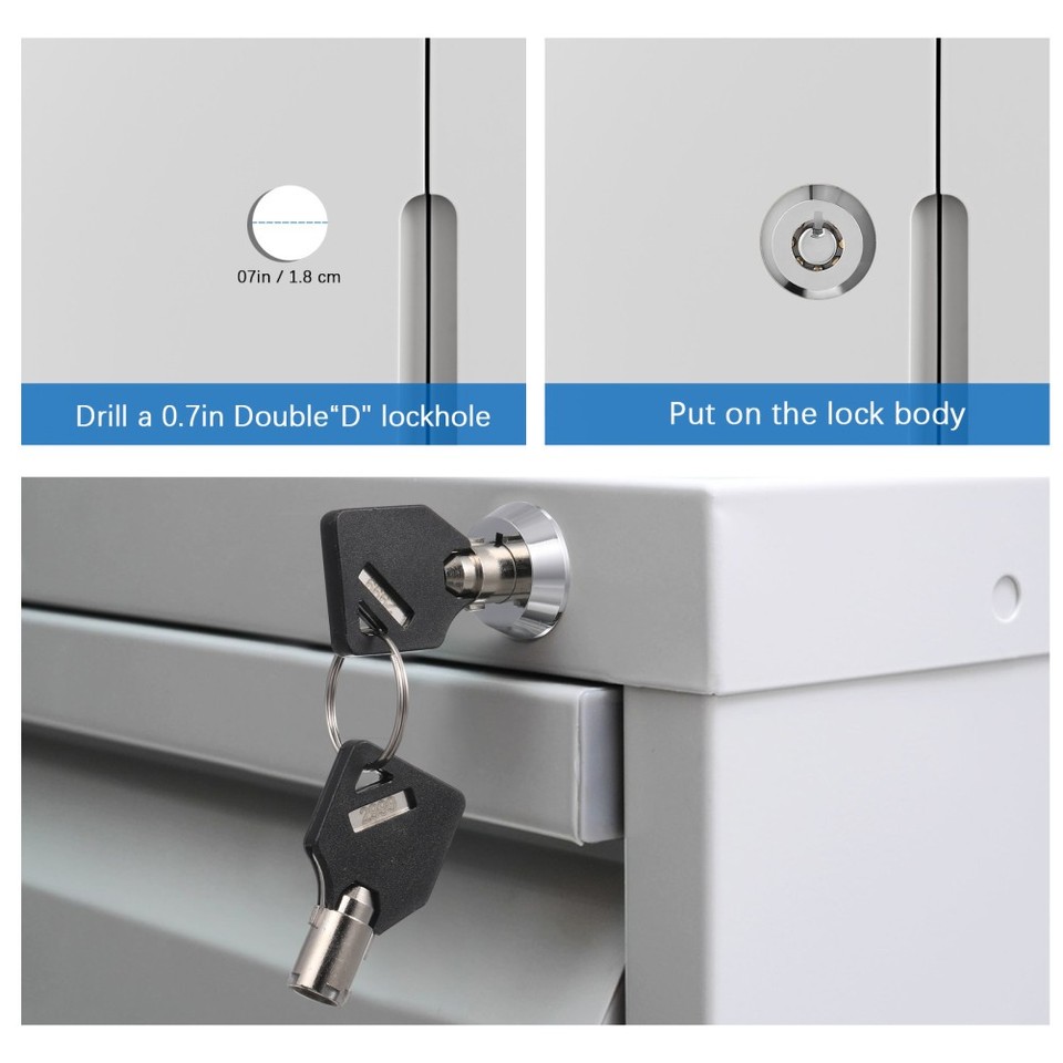 Cabinet Lock Mailbox Lock Tubular Lock Replacement Rv Storage Lock ...