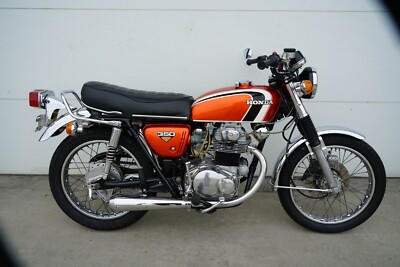 1973 Honda CB350 motorcycle | 24x36 inch POSTER | vintage | eBay