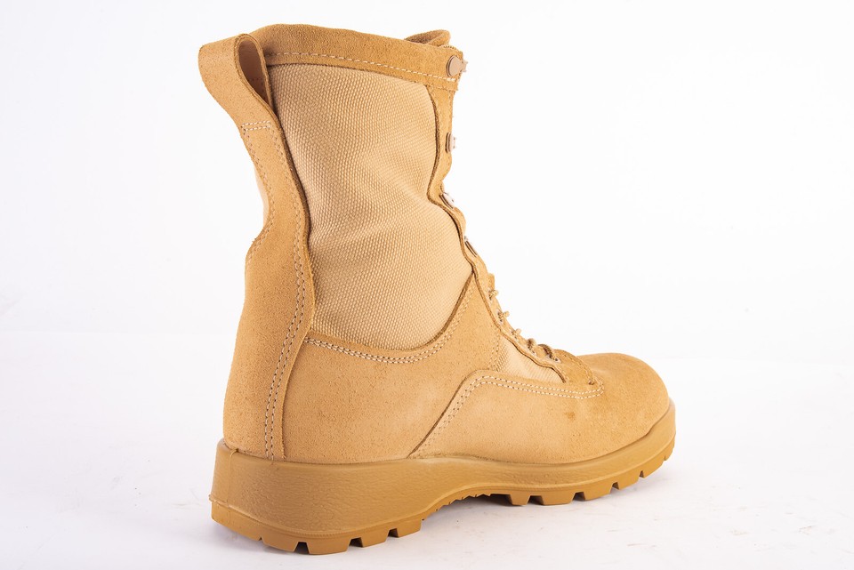 New Bates Tan Work Combat Boots US Military Issue Made USA In Box Pick ...