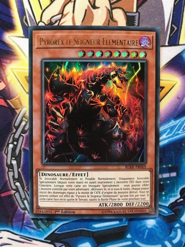 Yu-Gi-Oh! Pyrorex Le Seigneur Elémentaire BLRR-FR069 / Ultra Rare | eBay