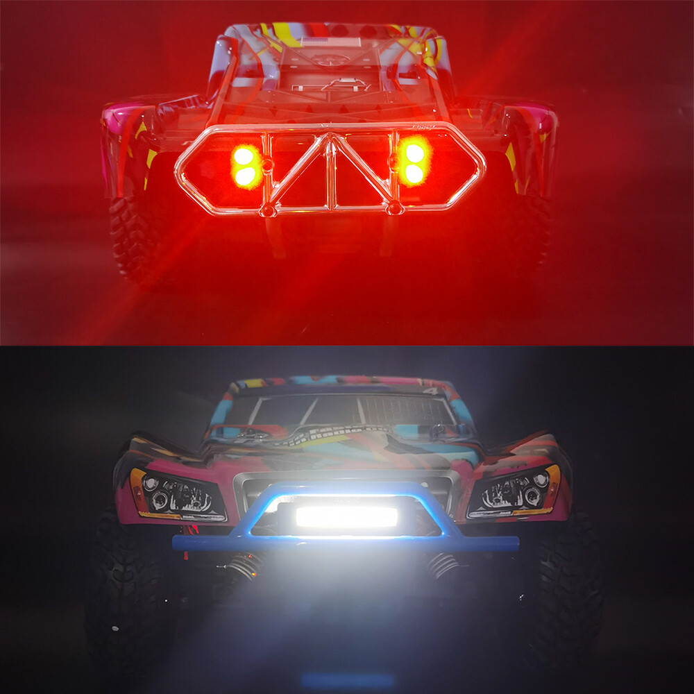 For RC RPM Bumpers TRAXXAS Slash 4x4 2WD VXL Front + Rear Light LED ...