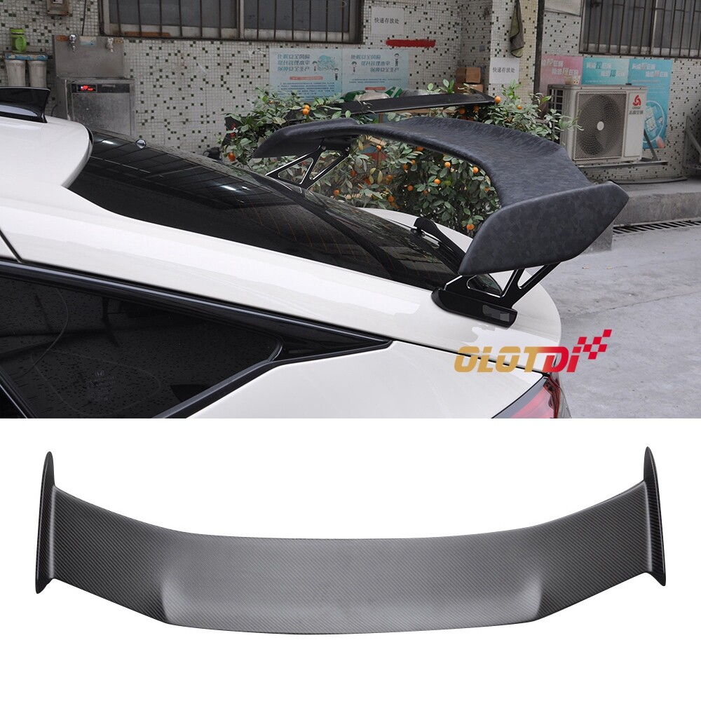 For Honda Civic FL5 Type-R 11Th Carbon Fiber M Style Rear Trunk Spoiler ...