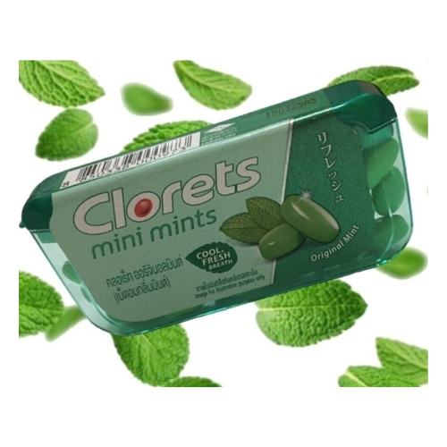 Clorets Mini Mints Breath Freshening Mouth Freshener Original Mint ...