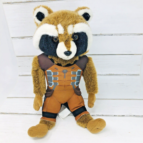 Marvel Rocket Raccoon Guardians Of The Galaxy Plush Toy Stuffed Animal ...