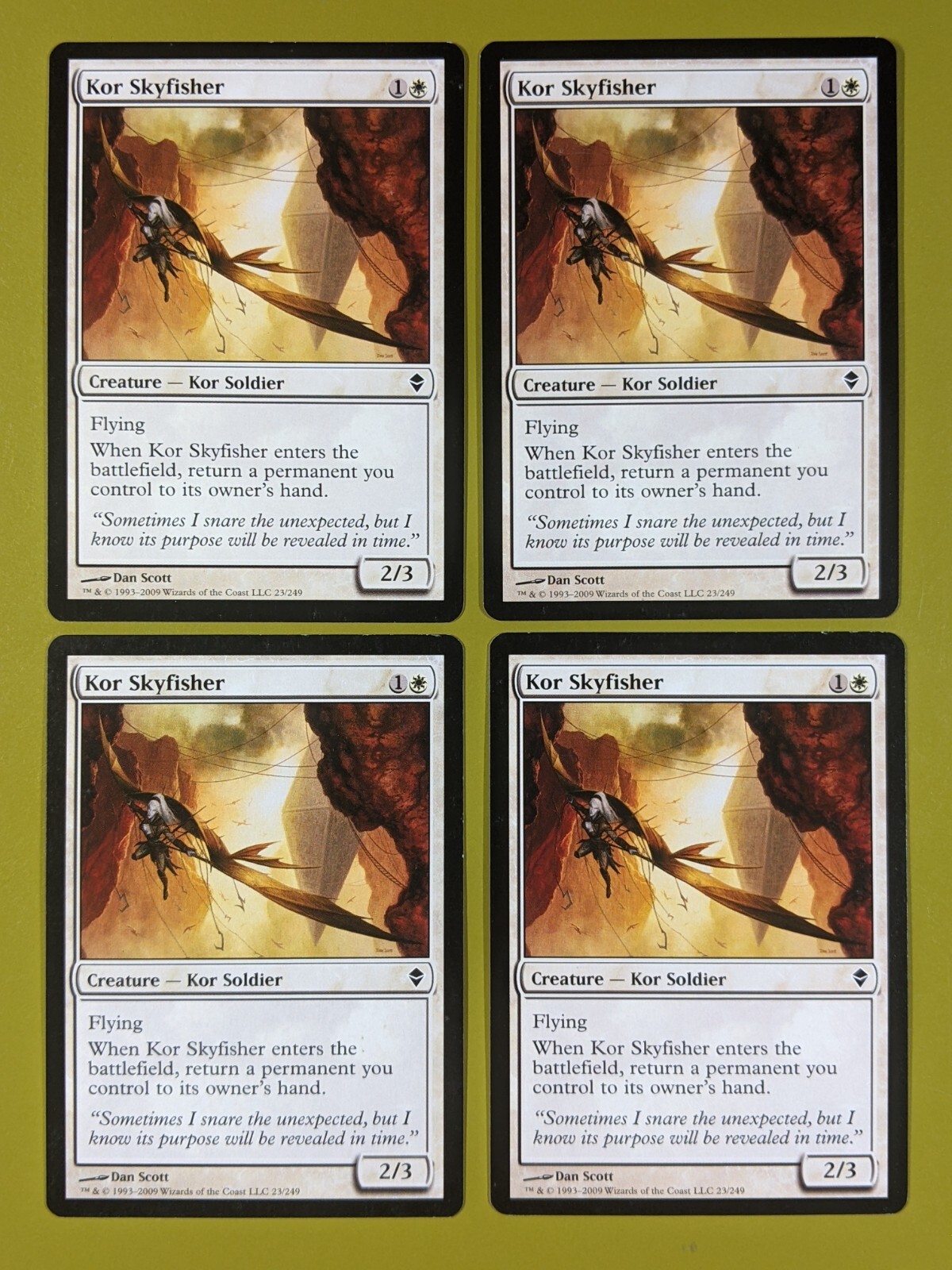 Kor Skyfisher x4 Zendikar 4x Playset Magic the Gathering MTG | eBay