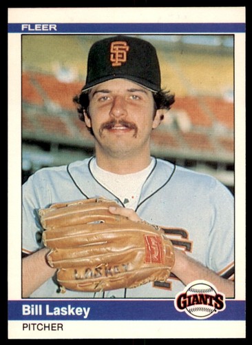 1984 Fleer Bill Laskey . San Francisco Giants #376 | eBay