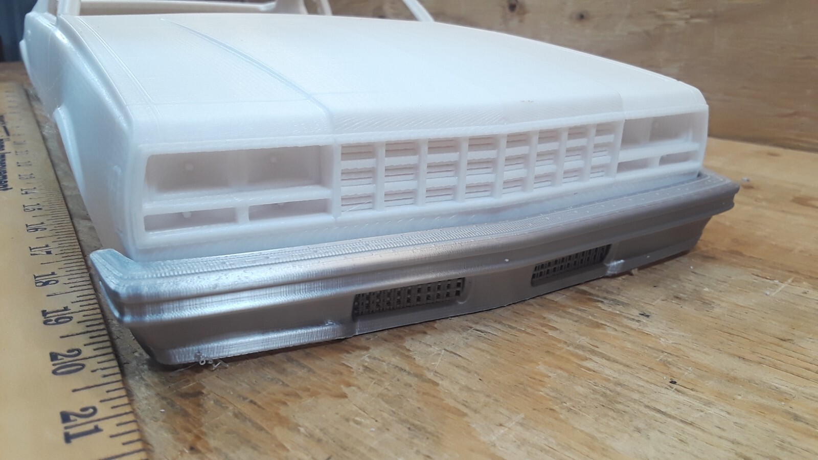 3D Printed RC CAR 1977 Chevy Impala Coupe 2 Door 1/10 Body PLA Plastic ...